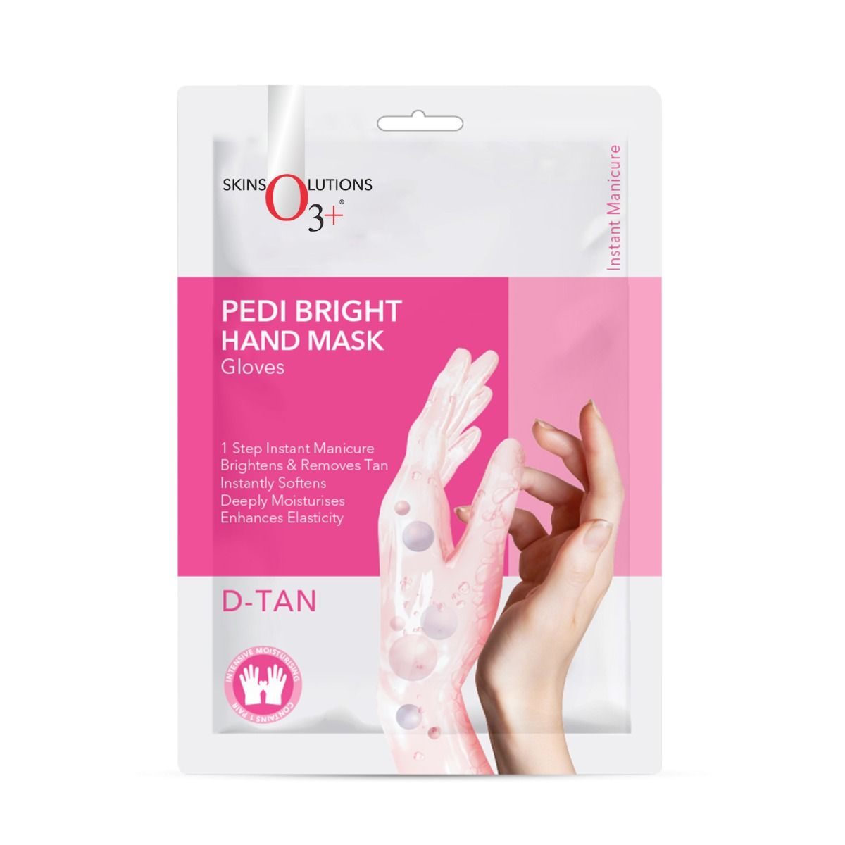 O3+ Pedi Bright Hand Gloves Cream Mask at ₹ 187.06 | Hand Creams | ID ...